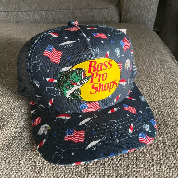 Bass Pro Shops | Accessories | Bass Pro Shops Patriotic Fishing Cap ...